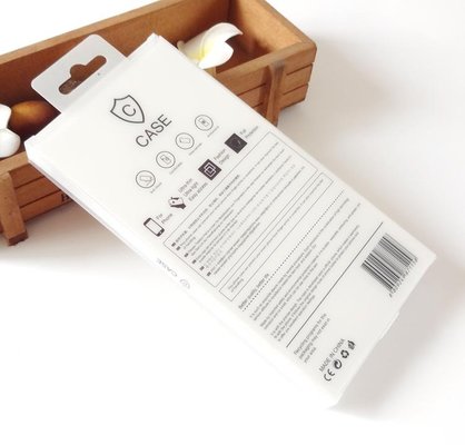 China plastic PET/PVC/PP packaging box for phone case, small clear plastic packaging box for mobile phone cover