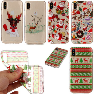 Mobile Phone Accessories Cover Cell Phone Case Custom Design IMD Printing Soft TPU Case for iPhone X
