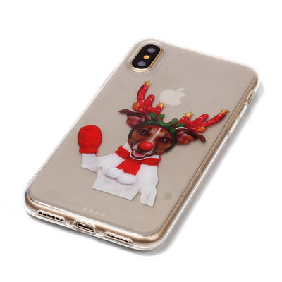 Mobile Phone Accessories Cover Cell Phone Case Custom Design IMD Printing Soft TPU Case for iPhone X