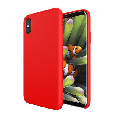 2017 New Liquid Silicone Rubber Mobile Phone Case for iphone X, 8plus and iphone X Original Back Cover