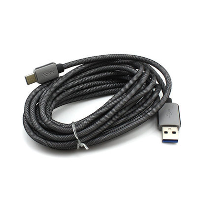 High Destiny Braided cord tough heavy duty fast charging data nylon type c cable USB 3.1 type C cable