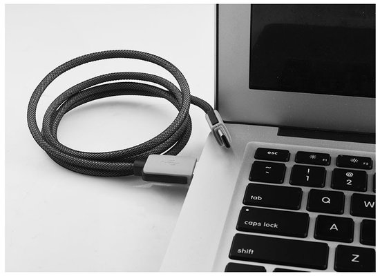 High Destiny Braided cord tough heavy duty fast charging data nylon type c cable USB 3.1 type C cable
