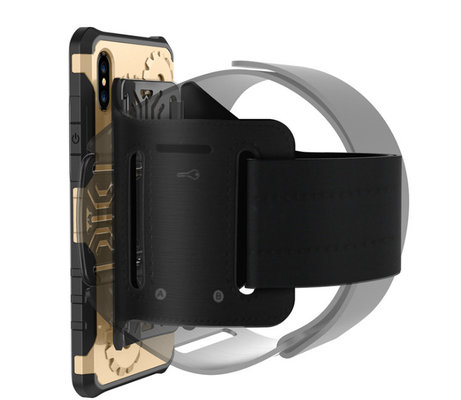 TPU and PC 2 in 1 Kickstand Finger Ring Holder gear Case For IphoneX 8 plus 7 6s armband shockproof sports Phone Cover