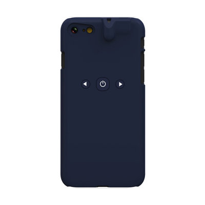 wireless bluetooth smart phone case with 3.5mm DC music interface and charging port for iPhone 7 8plus