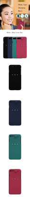 wireless bluetooth smart phone case with 3.5mm DC music interface and charging port for iPhone 7 8plus