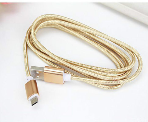 USB Type C Cable Braided Charging Micro USB Cable High Speed Charging Cord Metal Housing For Note 8 for huawei xiaomi