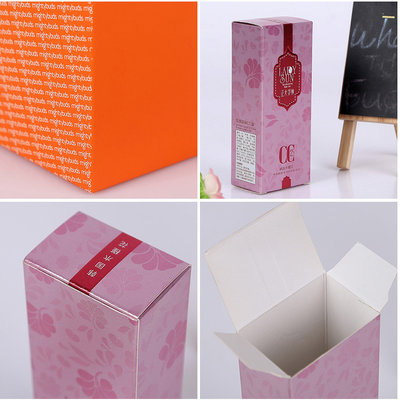 Colorful box package for drug and cosmetic electric product White cardboard OEM ODM package