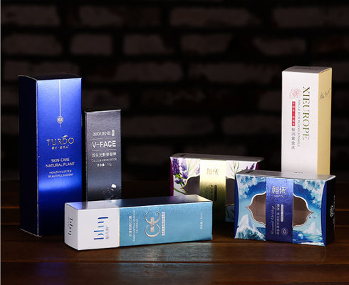Colorful box package for drug and cosmetic electric product White cardboard OEM ODM package