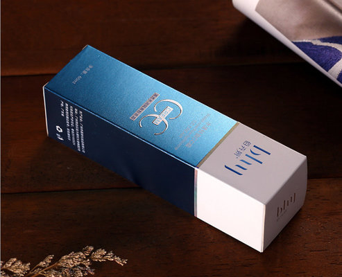 Colorful box package for drug and cosmetic electric product White cardboard OEM ODM package
