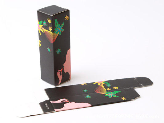 350g white cardboard Lipstick tube color box packaging Four-color printing cosmetic package