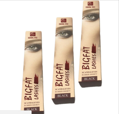 Single copper paper Gilding process eyebrow pencil brush Colorful box package