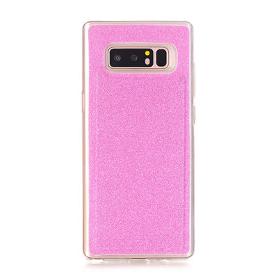2 in1 With Portable chain Hand Bling Crystal Diamond leather wallet phone case for samsung note 8