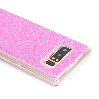 2 in1 With Portable chain Hand Bling Crystal Diamond leather wallet phone case for samsung note 8