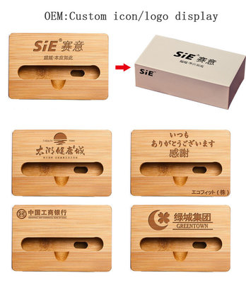 Carbonized bamboo phone stand with a Physical loudspeaker for iphoneX 8plus for samsung note8 S8