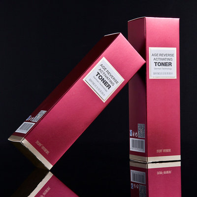 Emulsion Toner liquid colorful box retail package in Coated paper