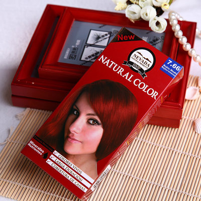 Hair cream Baked ointment hair dye customized  silver cardboard Colorful box package