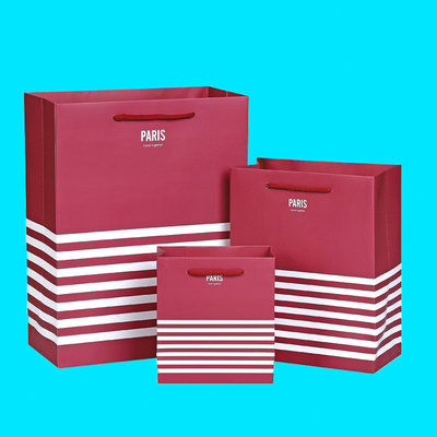 Custom environmental tote bag business gift paper bag Colorful box package