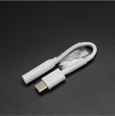 TPE usb converter type c to 3.5mmDC audio aux headphone cable male type c Adapter otg