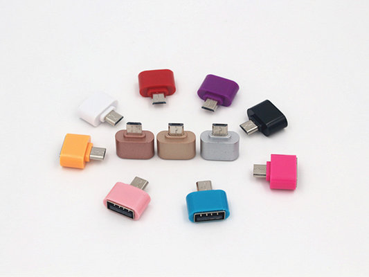 New Ultra Short Micro USB to Type-C Connector OTG Mini USB Adapter for Smartphone