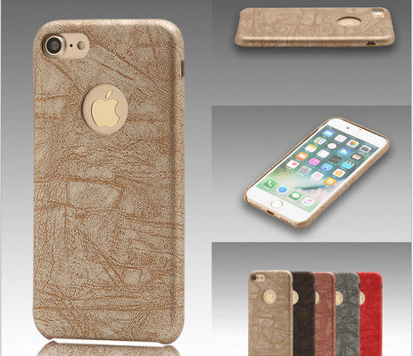 High-end business ultra thin TPU PU Retro Crazy Horse pattern Soft Phone Case for IphoneX 8 7plus 6s