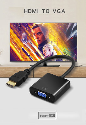 HDMI to VGA white adapter support 1080P HD TV Oxygen free copper converter