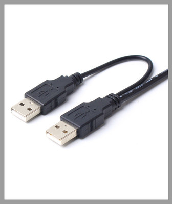 Double USB 2.0 male to SATA 3 converter fit for 2.5 inch Mobile hard disk support UASP OTG functions