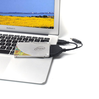 USB2.0 USB3.0 2in1 to SATA 3 converter fit for 2.5 inch Mobile hard disk support UASP OTG functions