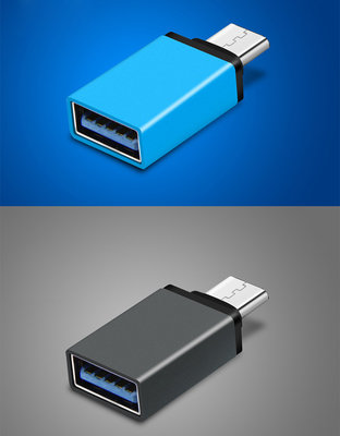 Type c 3.1 to USB3.0 female gold aluminum alloy adapter support  OTG functions
