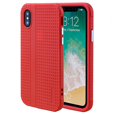 Soft TPU PC Hard Plastic Dual Layer Armor Protective Cover Phone Case for iPhone X