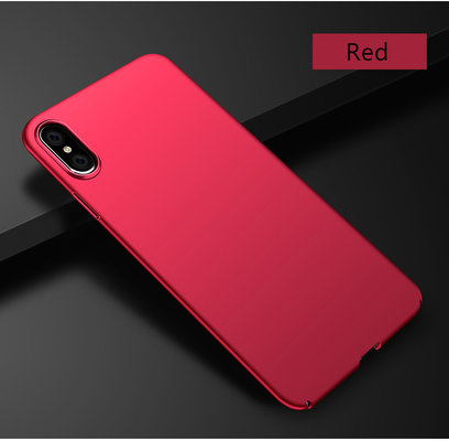 High quality phone case cover 360 degree protect matte PC back case for iPhone X