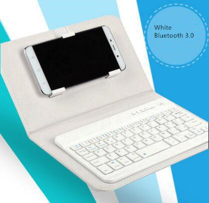 High quality Wireless Bluetooth 3.0 With Keyboard Universal Phone Case For Apple Samsung Huawei