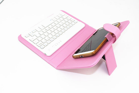 High quality Wireless Bluetooth 3.0 With Keyboard Universal Phone Case For Apple Samsung Huawei