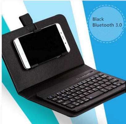 High quality Wireless Bluetooth 3.0 With Keyboard Universal Phone Case For Apple Samsung Huawei