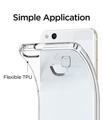 For Huawei P10 Lite TPU Clear Phone Case, Custom Transparent Protector Mobile Back Cover for Huawei P10 Lite (2017)