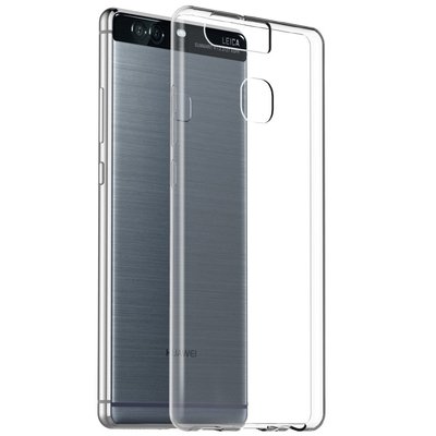 For Huawei P9 Flexible TPU Phone Case Cover Clear Ultra Slim Case Transparent Soft Back Cover