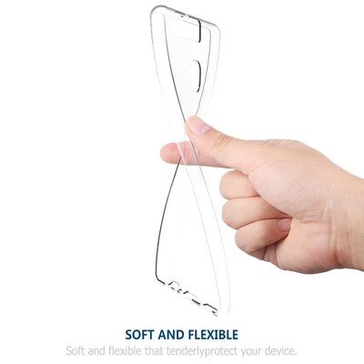 Soft TPU Clear Case Transparent Slim Fit Protector Cell Phone Case For Huawei P9 Plus