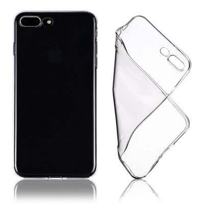 Super thin Transparent Silicon Soft TPU Clear Phone Back Case Cover For Iphone 8 Plus case