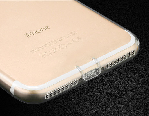 For iphone 7 Case TPU Transparent Ultra Clear Soft Flexible Gel TPU Mobile Phone Case Back Cover