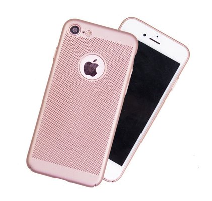 Summer mesh pc heat dissipation mobile phone case cover for iphone 8 /7