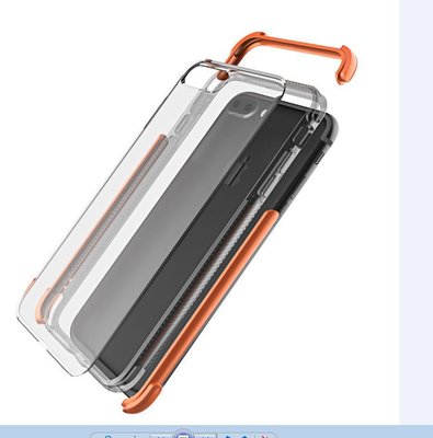 Hybrid TPE Bumper 2 In 1 Shockproof Clear TPU Back Cover Phone Case For Apple Iphone X