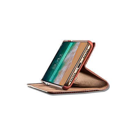 Retro Leather Flip Cover For iphone X Protective Wallet Phone Case Cover