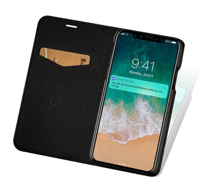 Retro Leather Flip Cover For iphone X Protective Wallet Phone Case Cover