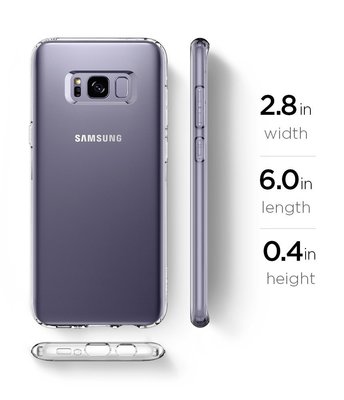 Soft Gel TPU Phone Case For Samsung Galaxy S8 Plus TPU Transparent Clear Case 0.3 mm