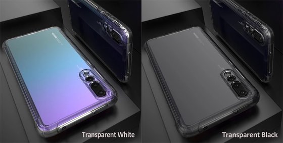 Air Cushion Transparent dust-proof shockproof TPU  Phone Caser for Huawei P20 Clear Case