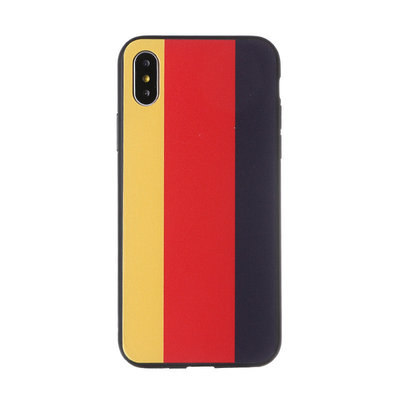 Top selling UK Germany USA Brazil Spain international flags pattern custom logo cell phone case for iphone 8