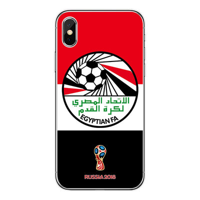 2018 World Cup Smartphone Case Printing TPU Mobile Phone Case For iPhone X Custom Cell Phone Cover