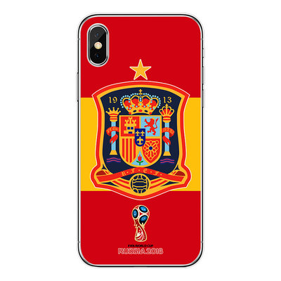 2018 World Cup Smartphone Case Printing TPU Mobile Phone Case For iPhone X Custom Cell Phone Cover