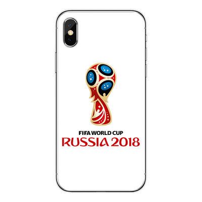 World Cup theme phone case for iphone 7 / 8 /X tpu printing cell phone phone shell