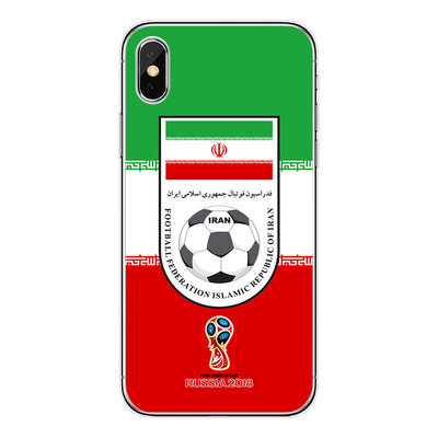World Cup theme phone case for iphone 7 / 8 /X tpu printing cell phone phone shell