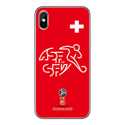 World Cup theme phone case for iphone 7 / 8 /X tpu printing cell phone phone shell